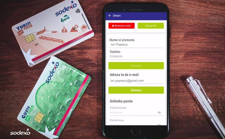 Card Sodexo contact Pluxee, telefon sold, gusto, social, turist